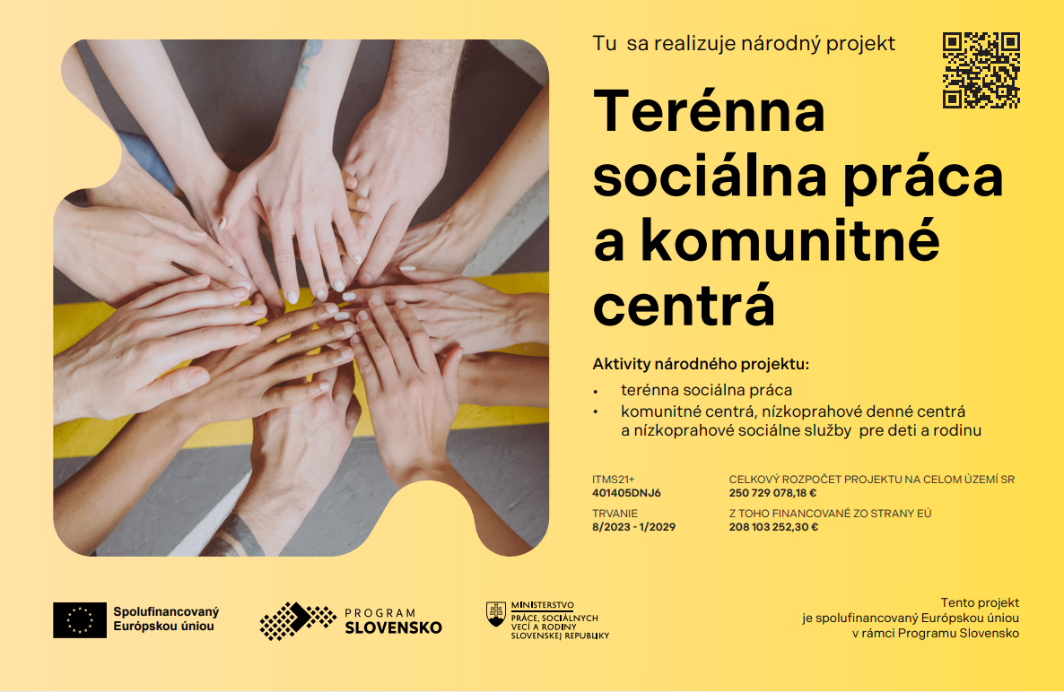 Terénna sociálna práca a komunitné centrá - Obec Zámutov